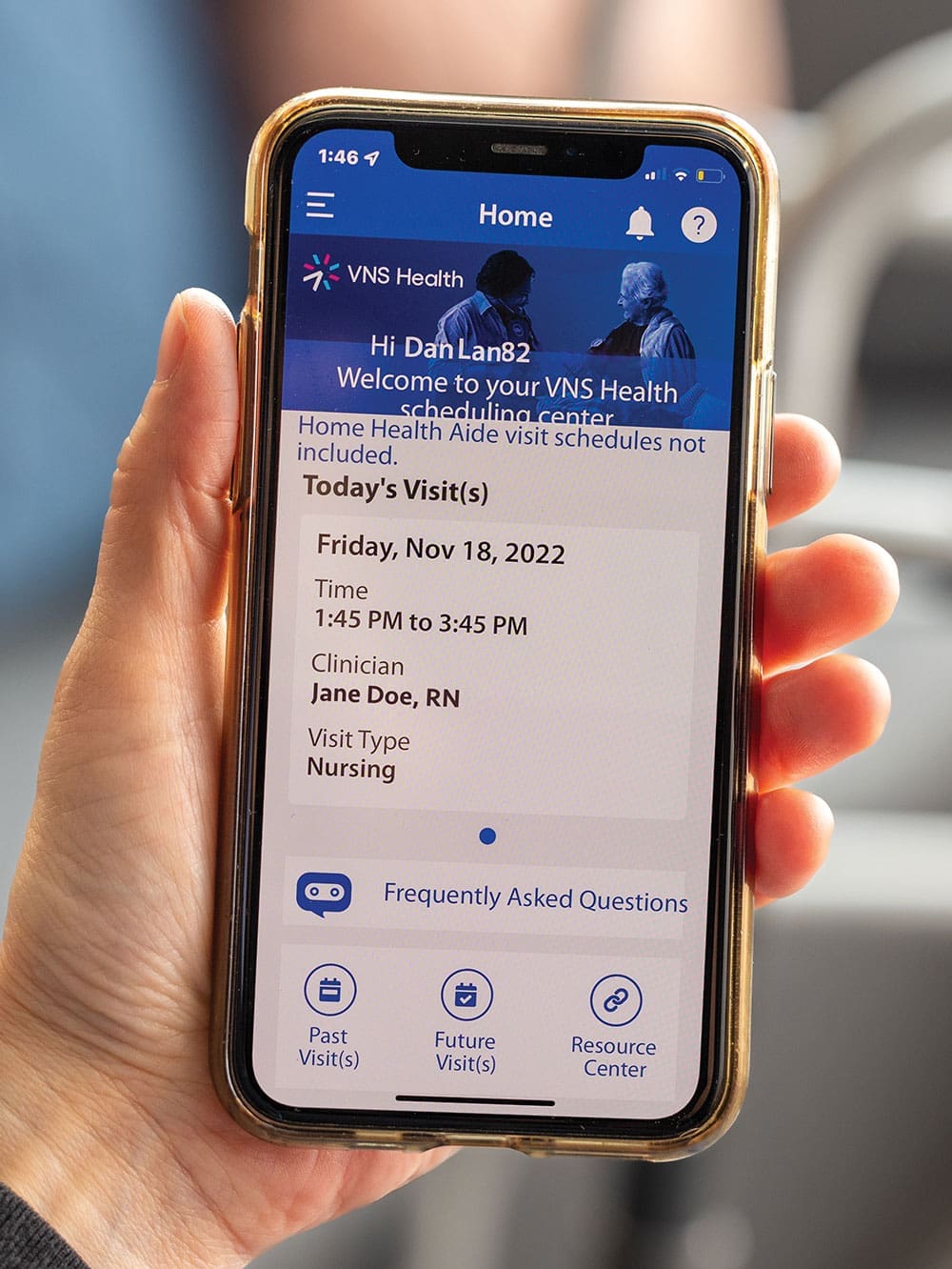 New Home Care Visit App Improves Patient Experience | VNS Health | New York